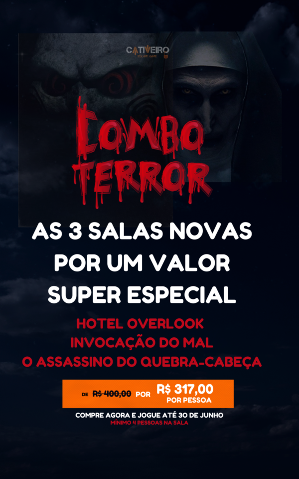 Home - Cativeiro Escape Game Escape Game